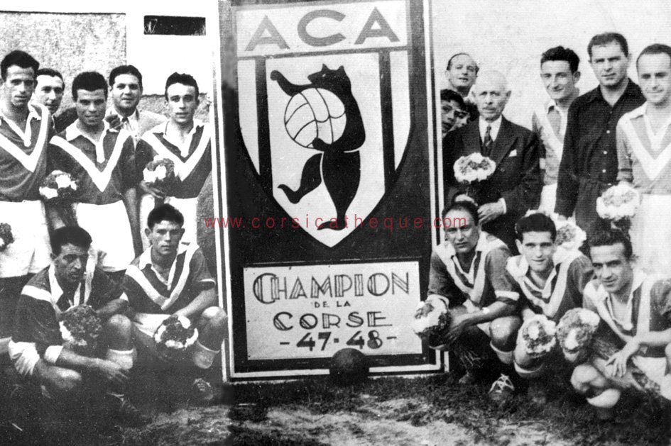 Fusion ACA-FCA: le projet du FACA (1947) / L'Histoire du GFC Ajaccio ...
