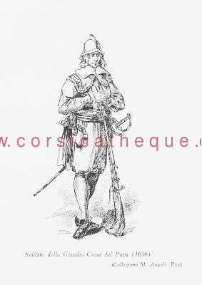 Garde corse renvoyée du Vatican / 17e siècle / Histoire / Accueil - 1er ...