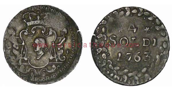 Pièce 4 soldi (1763) / Monnaies et médailles / Histoire (patrimoine) / Accueil - 1er Média ...